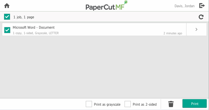 PaperCut Printing | Information Technology Services